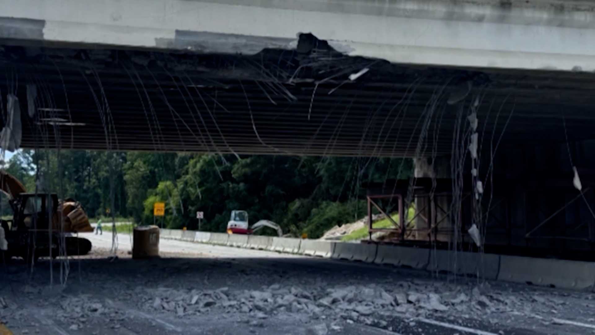 Chatham County bridge soon to be repaired months after being struck