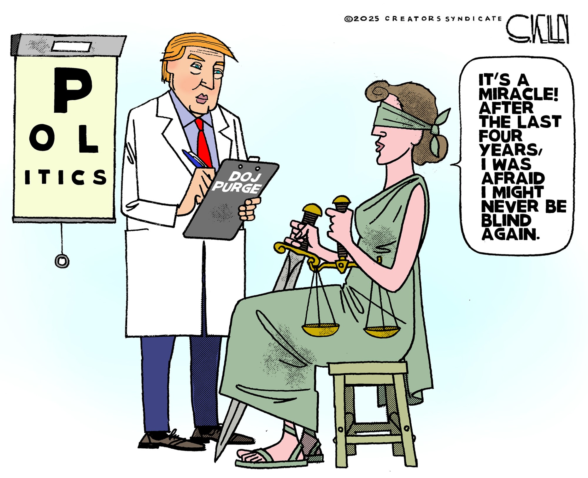 Editorial: The Latest Political Cartoons From The Creators Syndicate