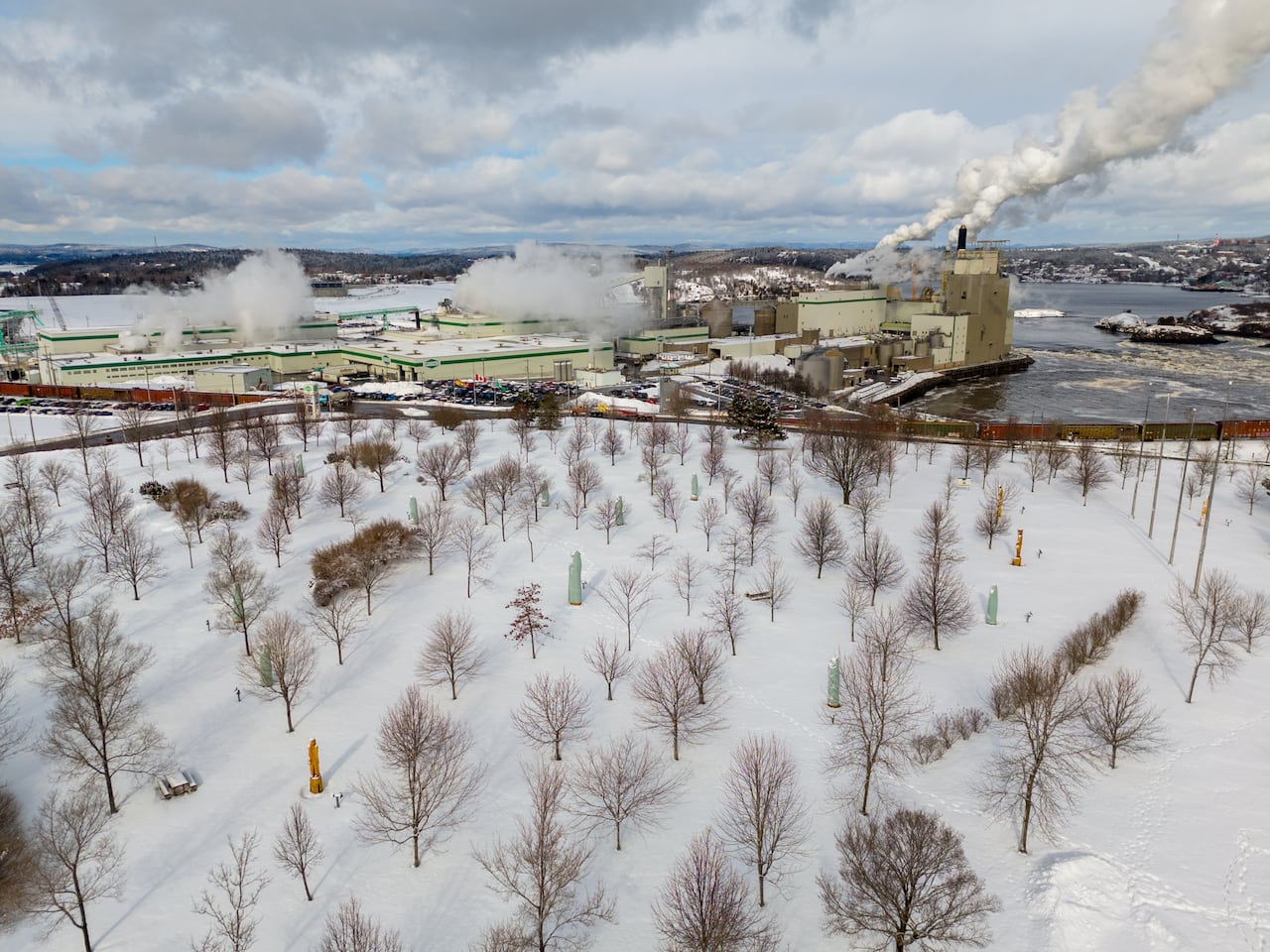 Irving pulp mill and Saint John at odds over parking lot proposed for ...