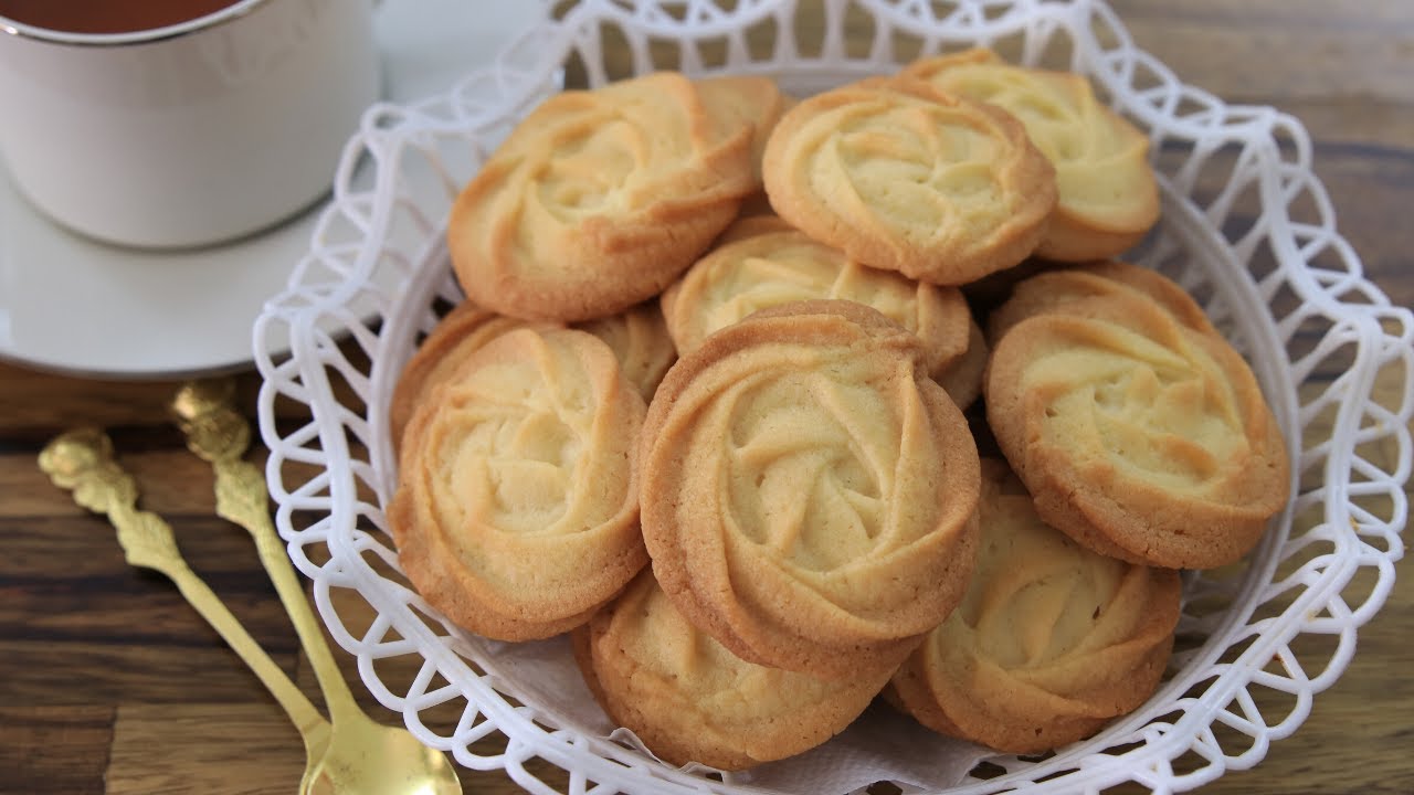 Butter Cookies Recipe | How to Make Butter cookies