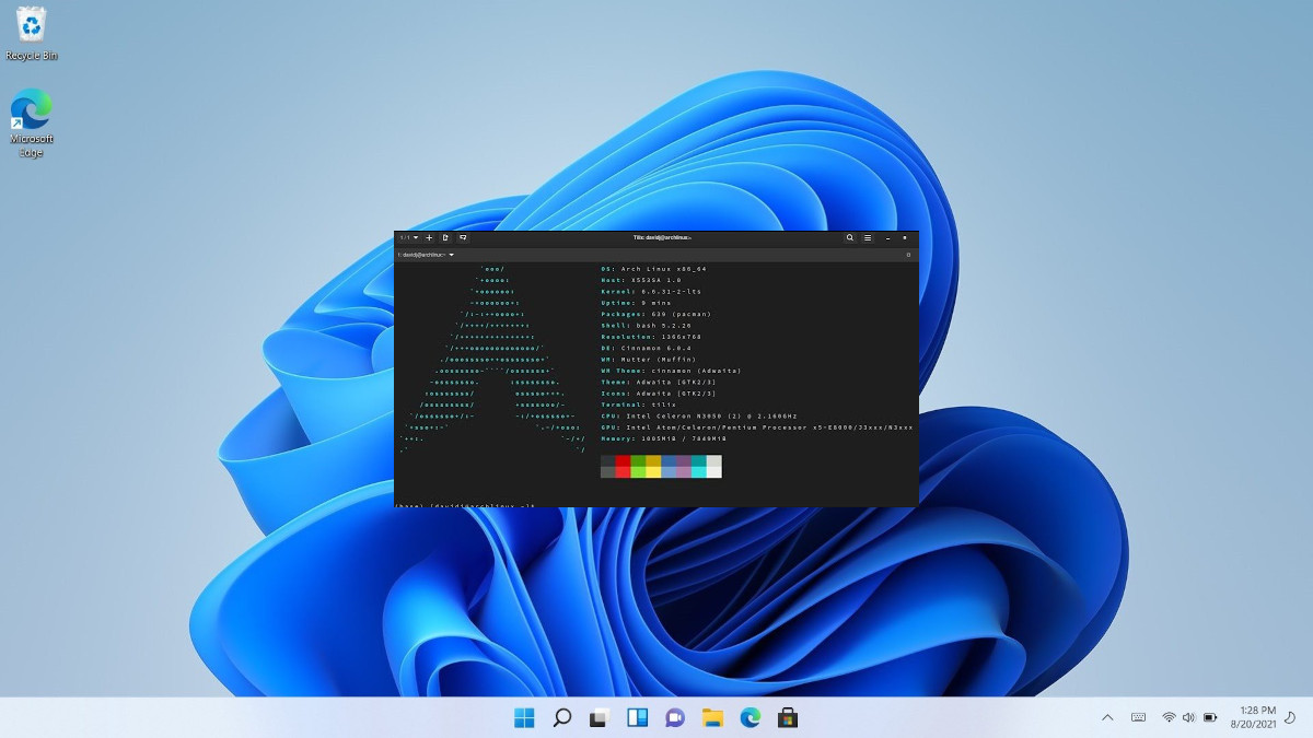 Arch Linux llega oficialmente a WSL para usuarios de Windows