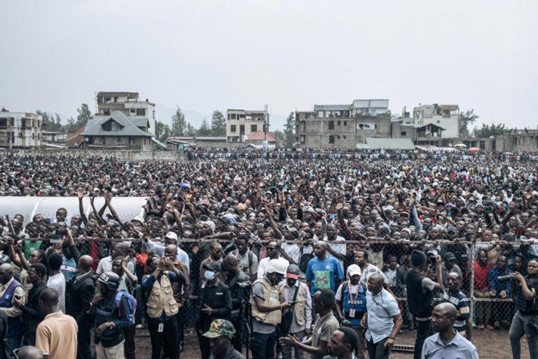 Violences dans l'est de la RDC - RDC: meeting du M23 à Goma, les forces ...