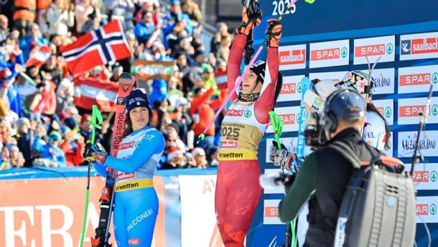 GOLD bei Heim-WM! Venier lässt Saalbach beben GOLD bei Heim-WM! Venier lässt Saalbach beben