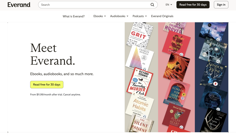 The Nine Best Audiobook Services in 2025