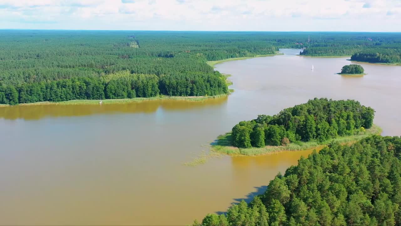 Masurian Lake District: Drone Views of Poland's Wonder of Nature