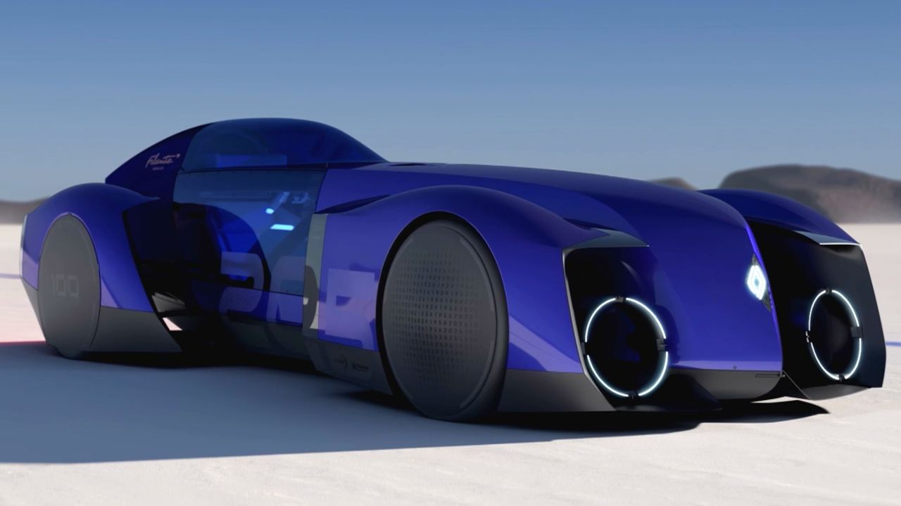 Renault dévoile une voiture électrique futuriste prête à battre des records