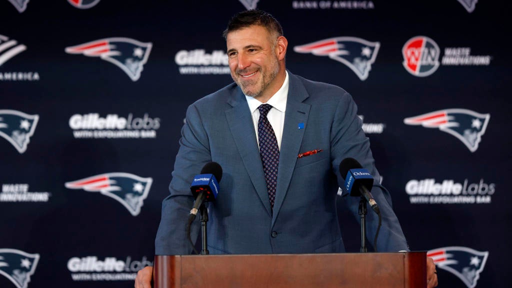 Patriots announce Mike Vrabel's full coaching staff