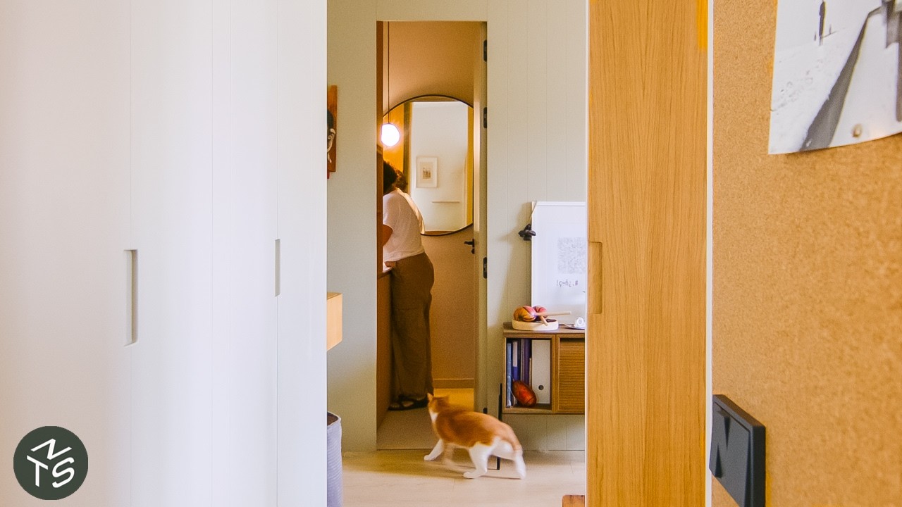 Madrid Designers Create a Bright, Functional Small Apartment, 38sqm/409sqft