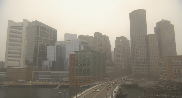 LIVE WEATHER CAM: See how Boston's Seaport looks during Thursday's storm