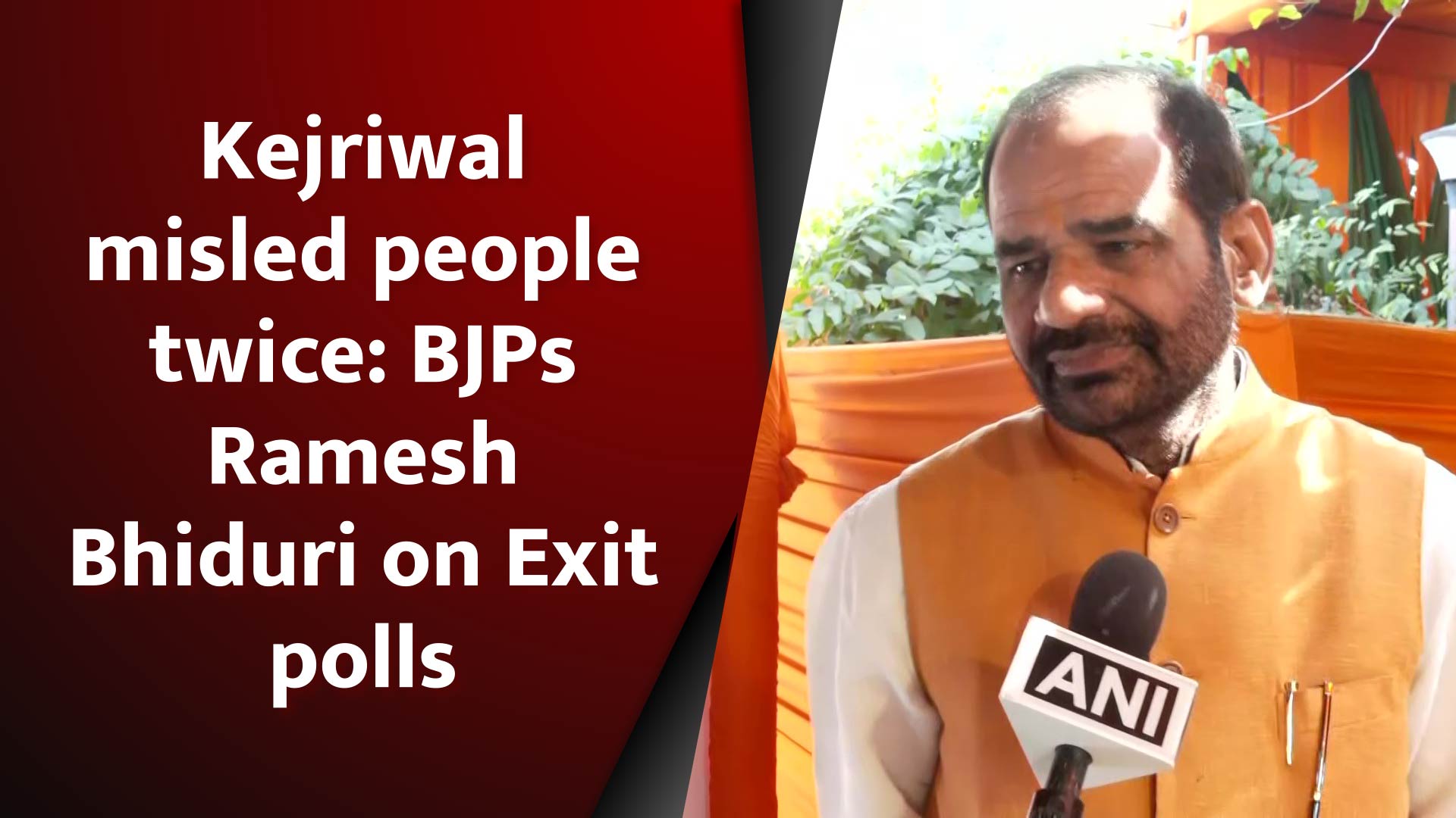 Kejriwal misled people twice: BJPs Ramesh Bhiduri on Exit polls