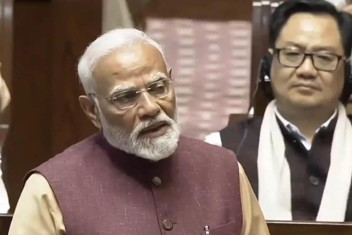 'Family first' is Congress model of politics: PM Modi in Rajya Sabha