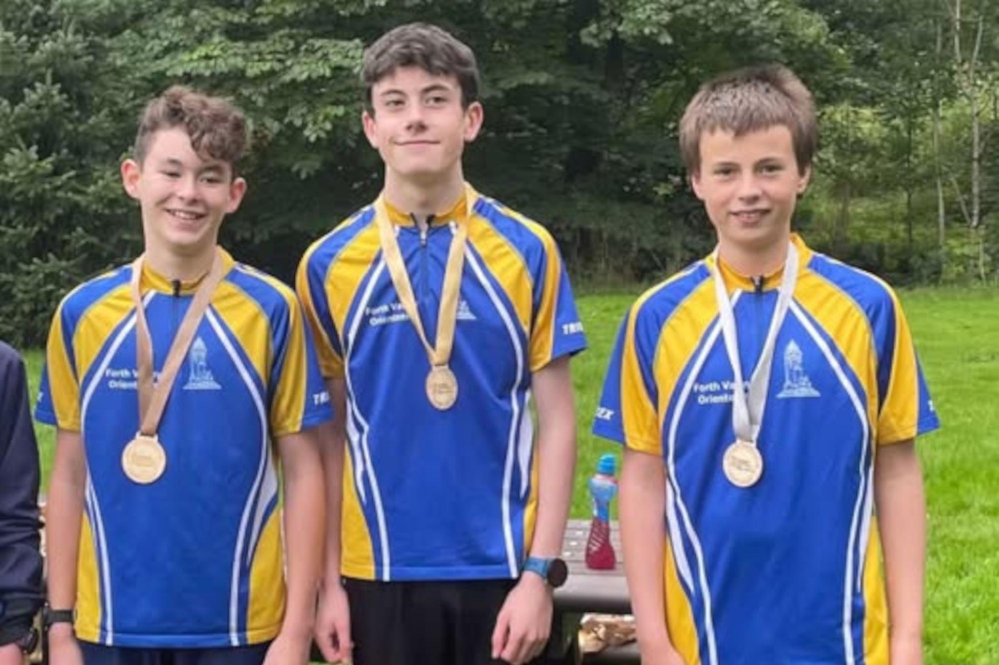 Six national night titles for Forth Valley Orienteers’ superstars