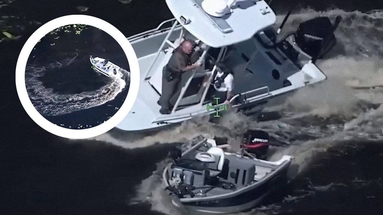 Deputies rescue unresponsive man from out-of-control boat on Florida lake