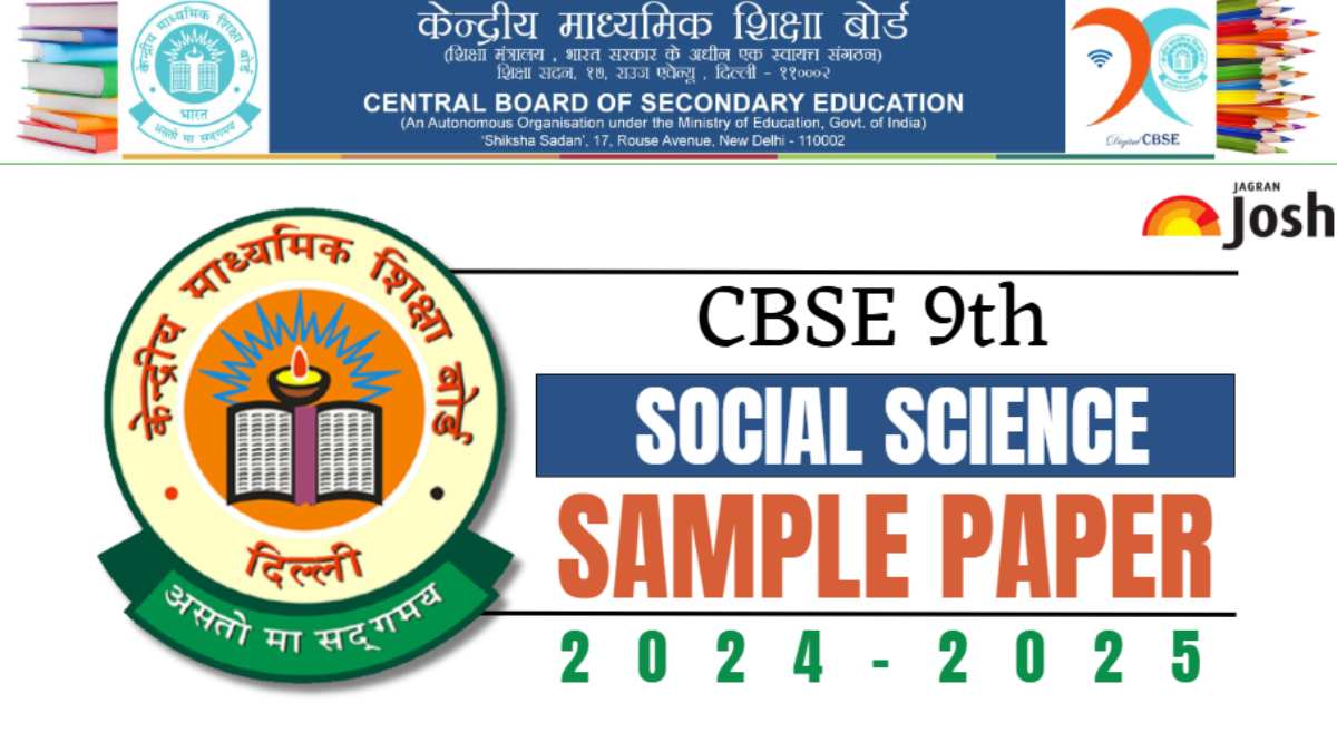 CBSE Class 9 Social Science Sample Paper and Marking Scheme 2024-25 ...