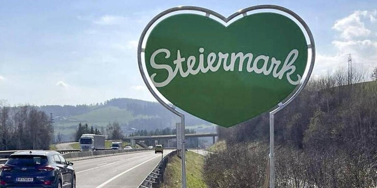 Wiederholt geklaut: Grüne Steiermark-Herzen sind jetzt käuflich erhältlich