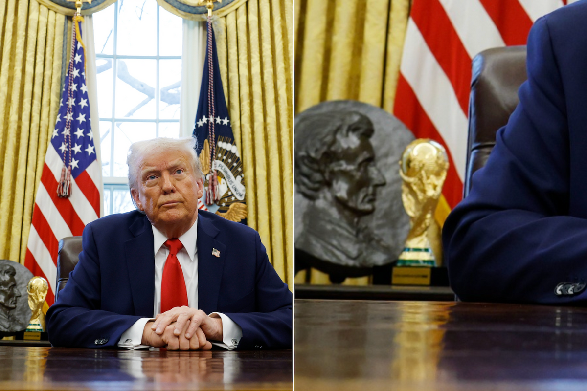 'Wait, did Donald Trump win the World Cup?' Eagle-eyed viewers spot ...