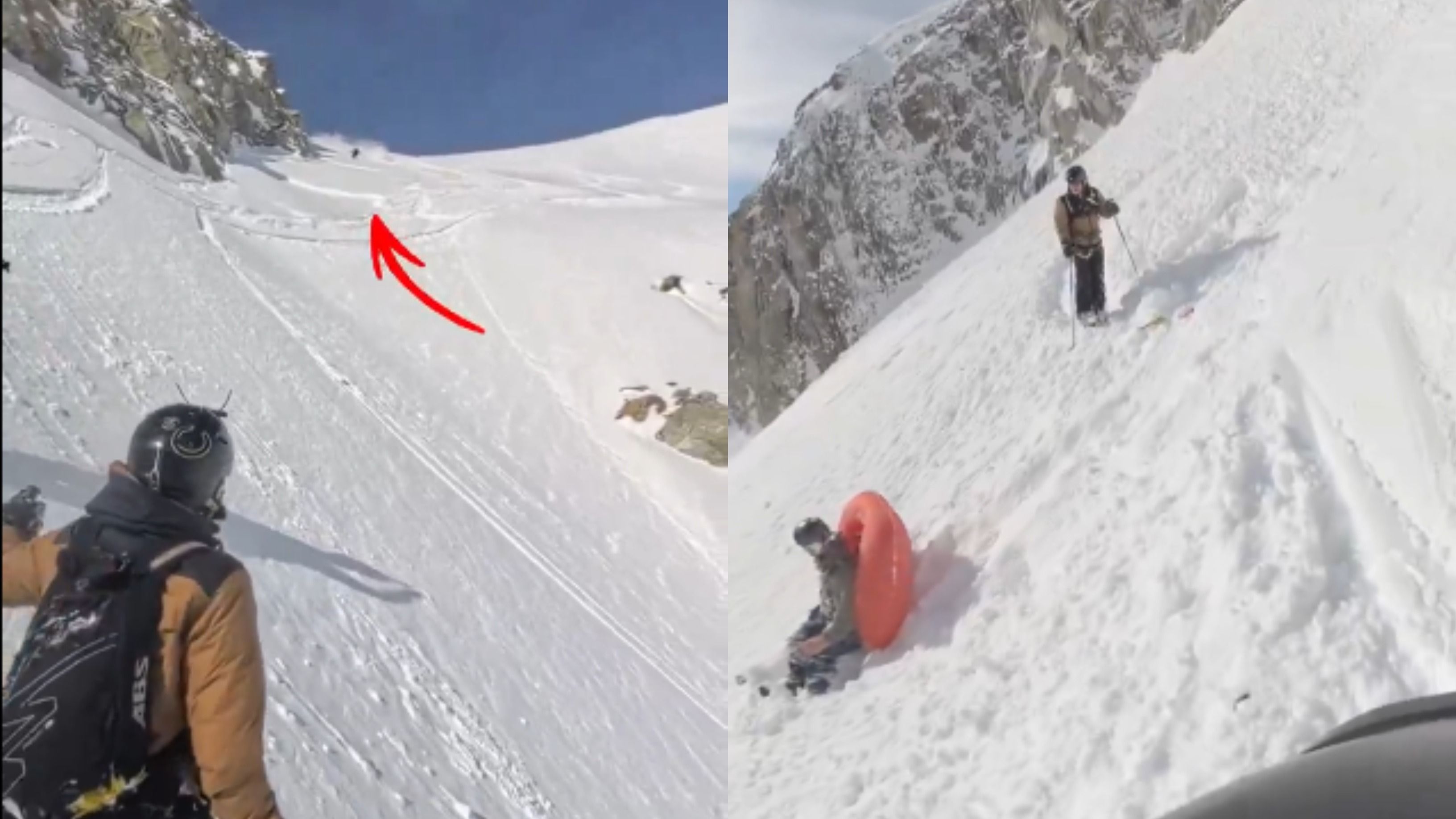 German Skier Beats Death at Mont Blanc, Chilling Video Surfaces | WATCH