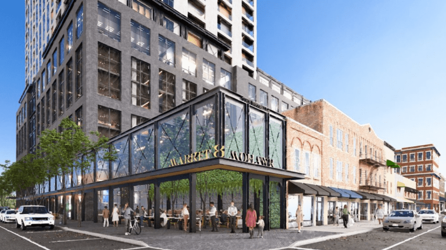 24-story Columbus tower with grocer receives $4.5 million Ohio tax credit