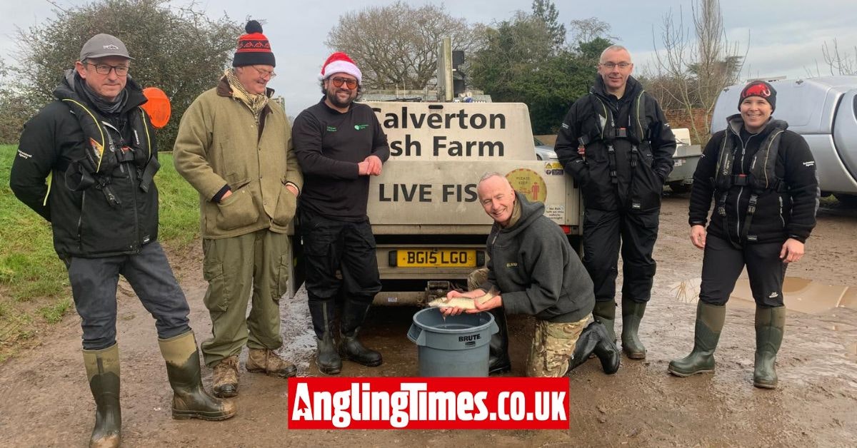 Over half a million fish stocked into UK waterways