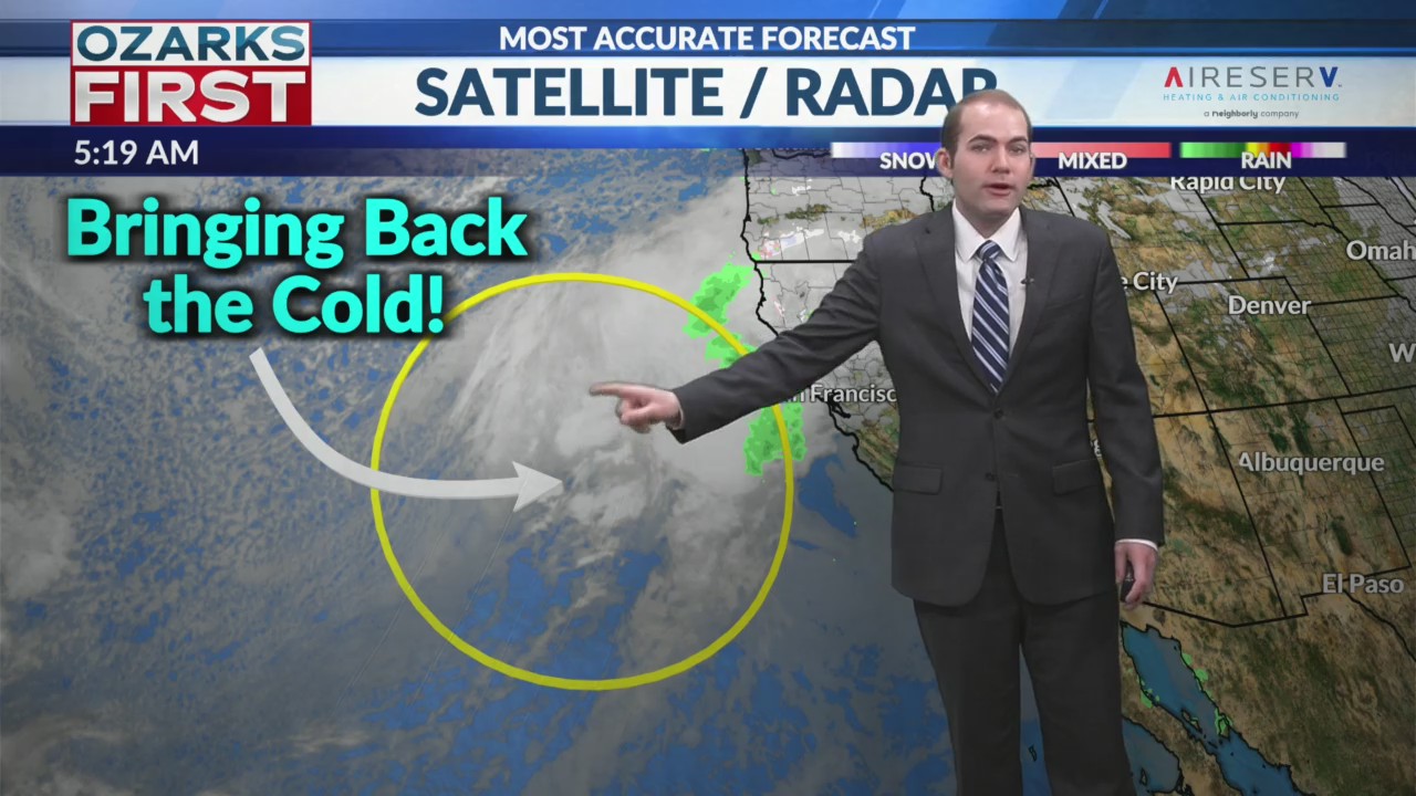 Cold creeping back in next week