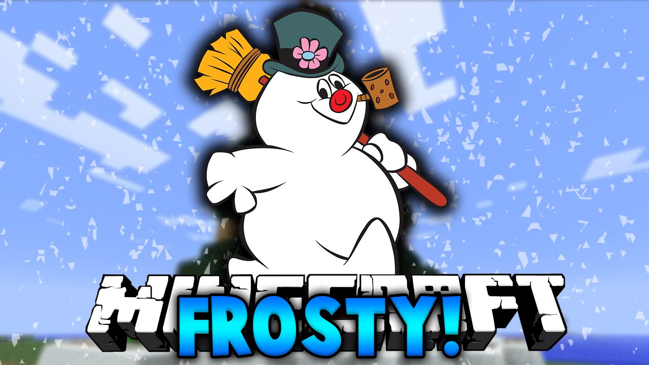 Minecraft FROSTY THE SNOWMAN! w/ Brandon (Minecraft Mini-Game)