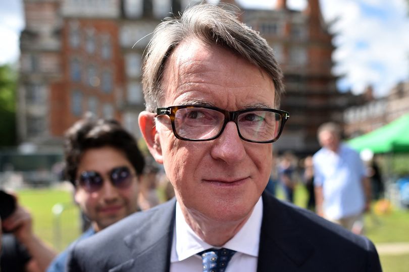 Peter Mandelson in foul-mouthed rant after being pushed on Jeffrey ...