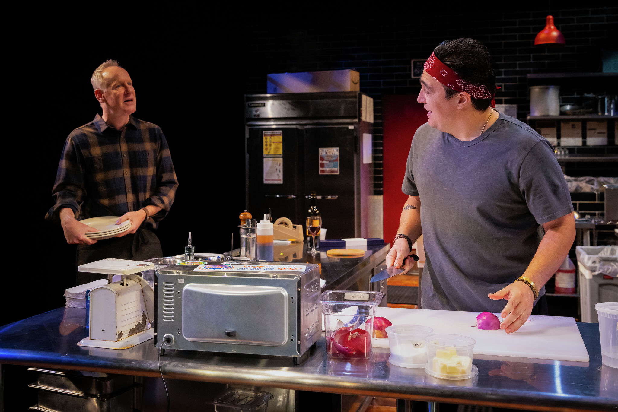Alley Theatre gets cooking with food-focused drama 'Seared' where the ...
