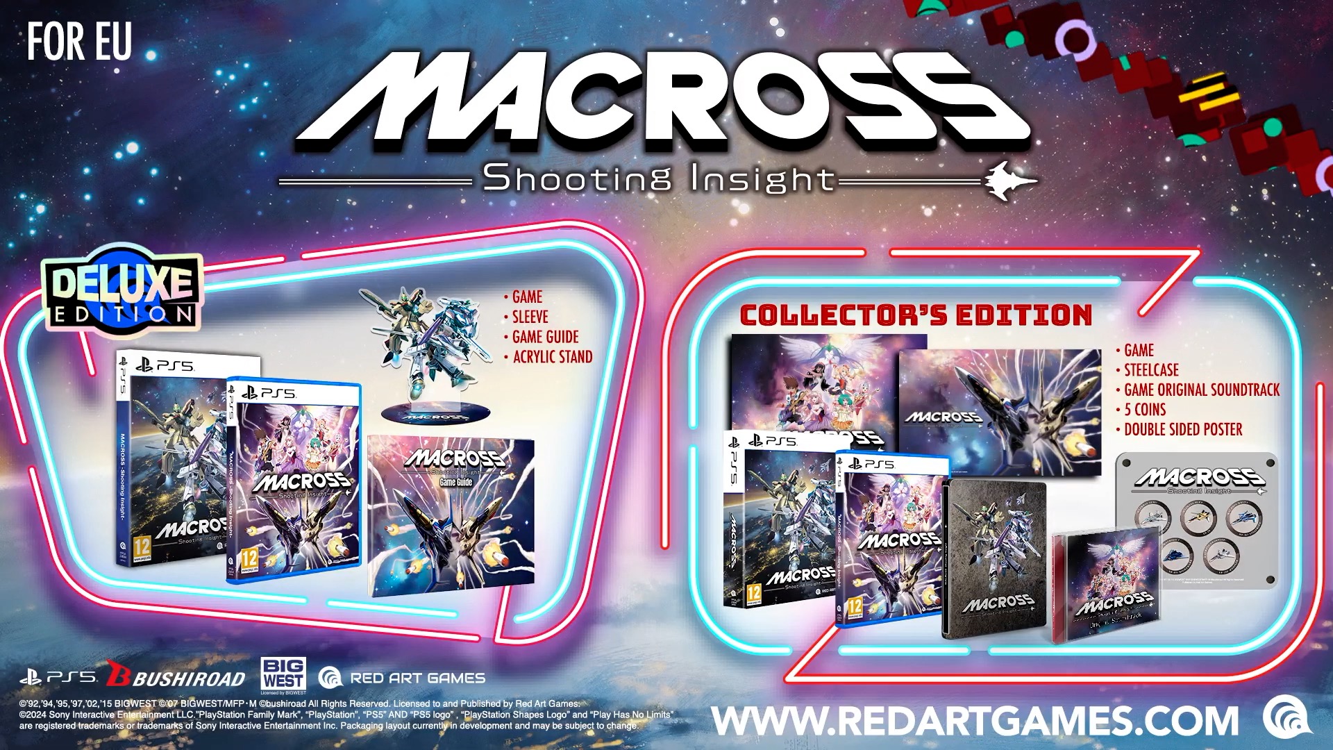 Macross Shooting Insight Official Console Release Date Trailer