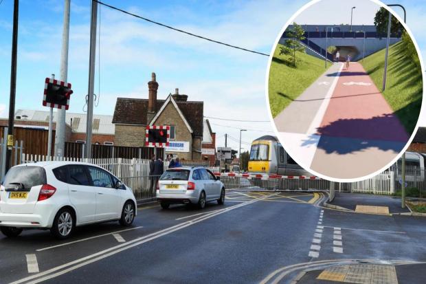 Fly-through video shows what underpass at level crossing could look like