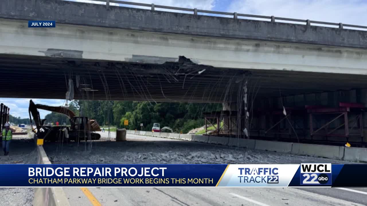 Chatham County bridge soon to be repaired months after being struck