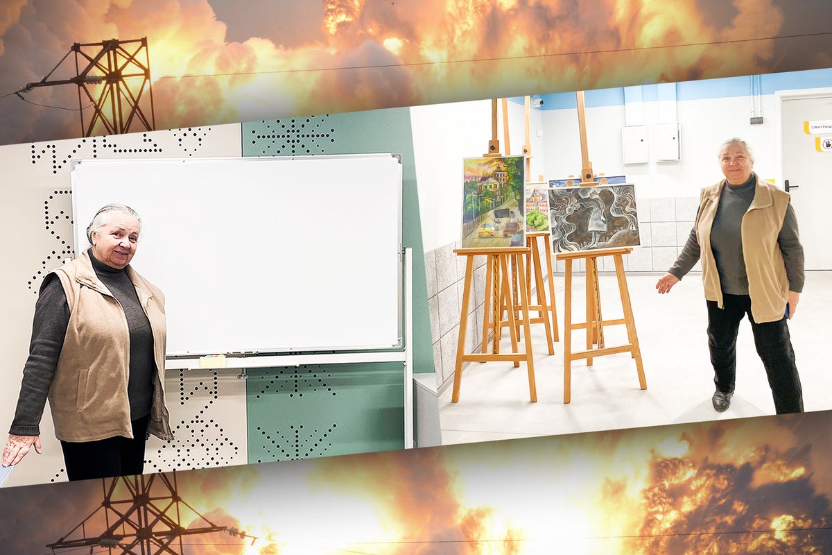 As the Russians bombard the key Ukraine stronghold of Zaporizhzhia – this school offers hope ...