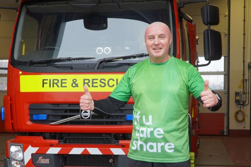 Durham firefighter raises hundreds for charity in memory of friend ...