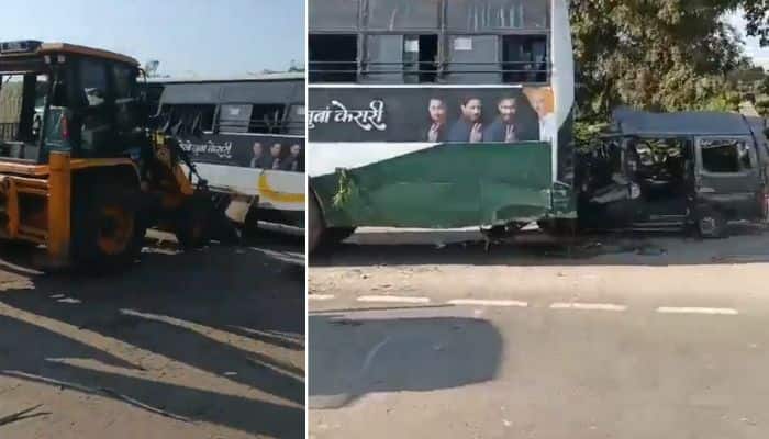 Rajasthan: 8 killed in collision between bus and car near Dudu (WATCH)