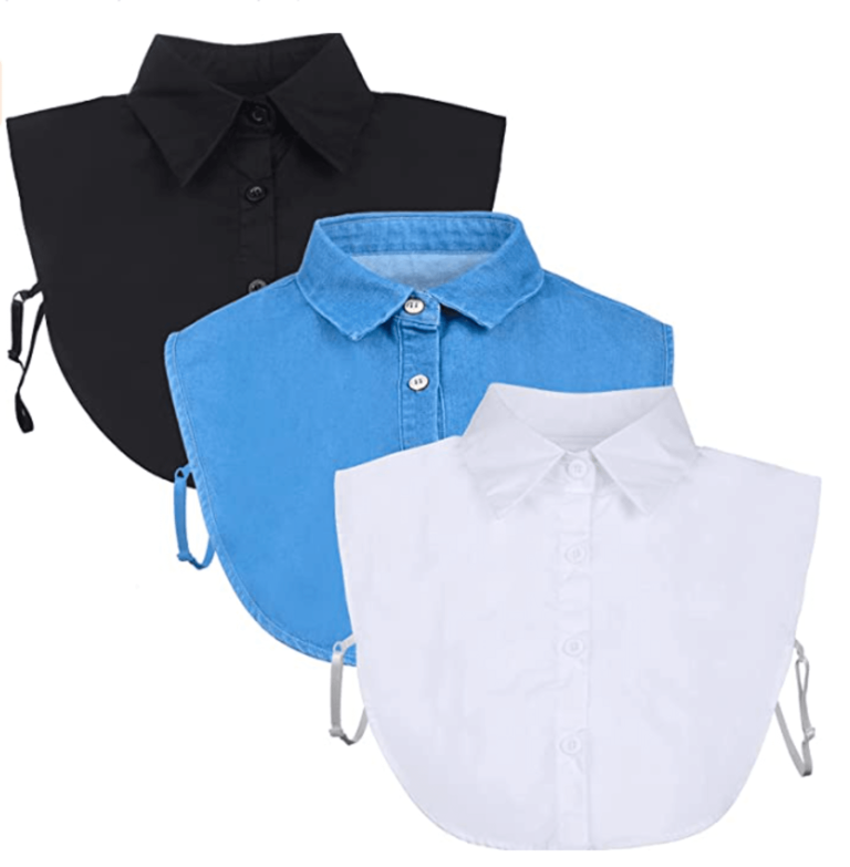 This fake collar is my ultimate wardrobe hack — and it's only $9 on Amazon