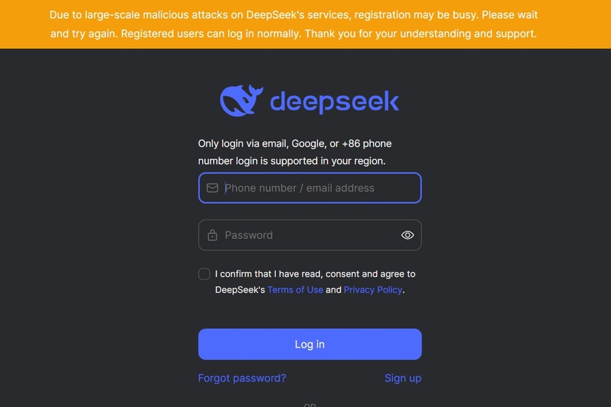 DeepSeek reopens new user sign-ups despite ongoing security concerns