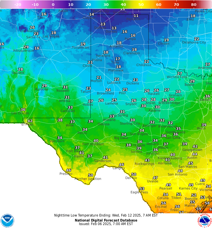Will it freeze in Texas next week? 12 maps show how cold it'll get ...