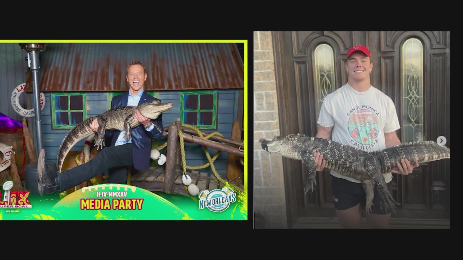 Alligator enthusiast Carson Steele rates Rob Collins' gator hold