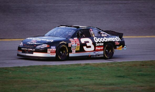 Dale Earnhardt's iconic NASCAR No. 3 scheme was almost different color