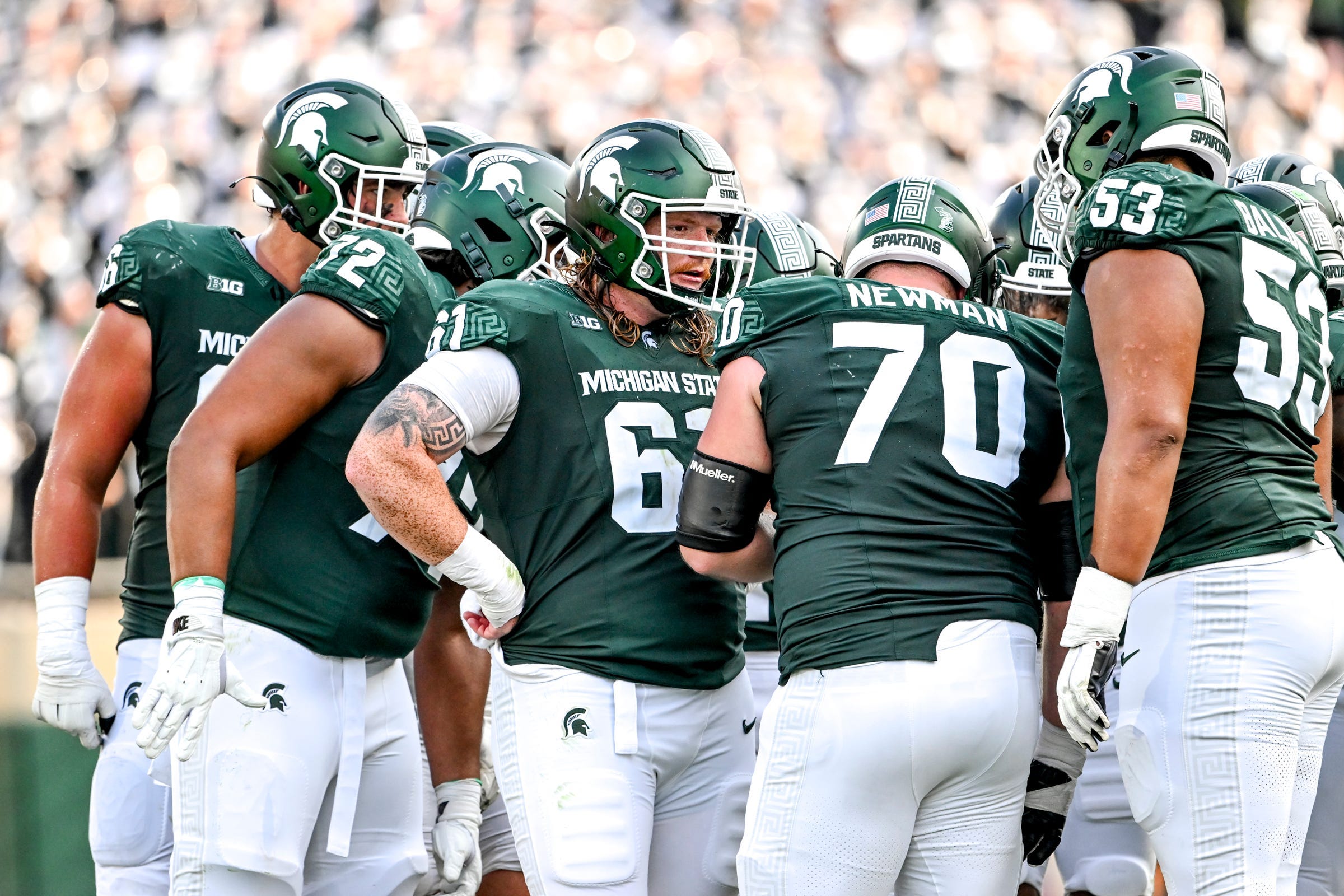 Michigan State football depth chart analysis: Offensive line
