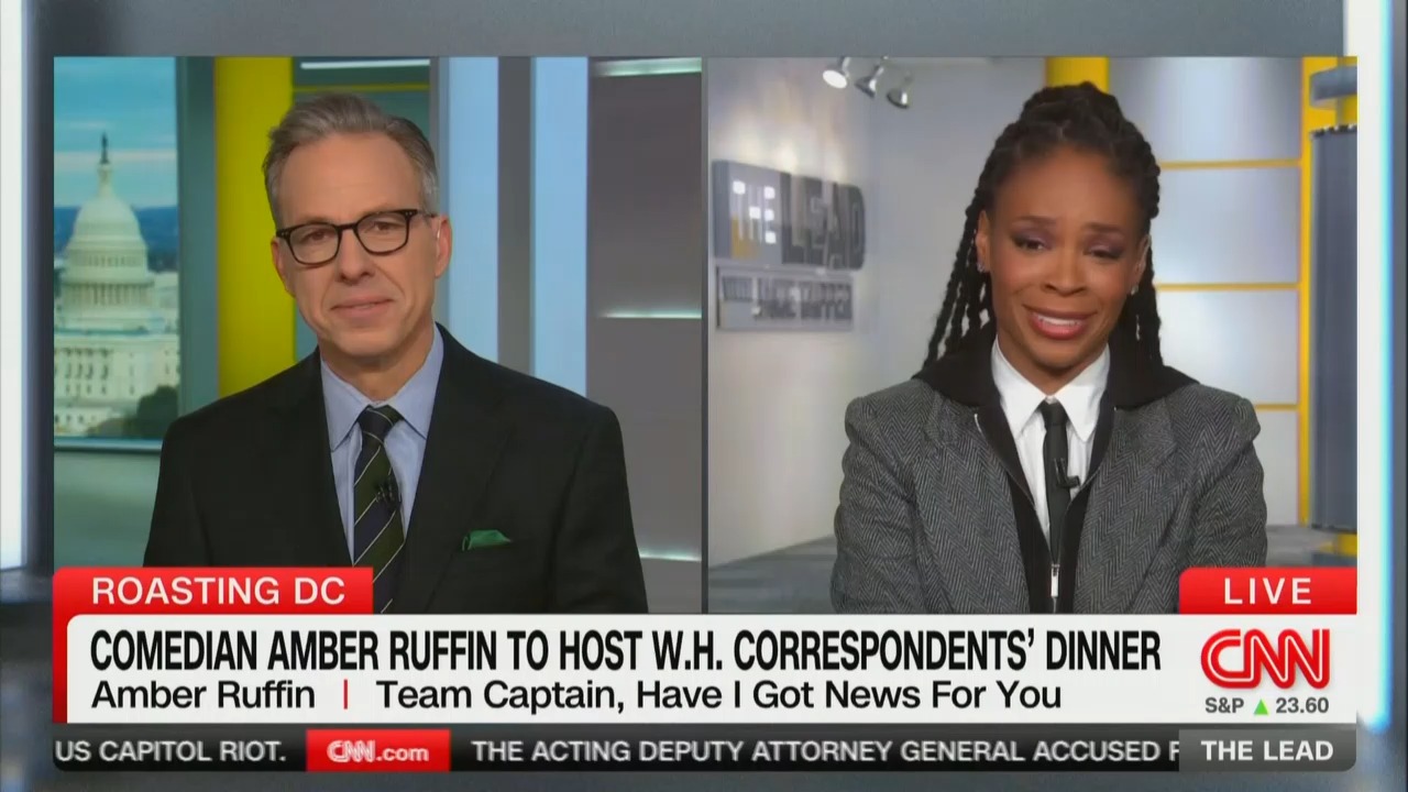 White House Correspondents Dinner Comedian Amber Ruffin Tells CNN’s ...