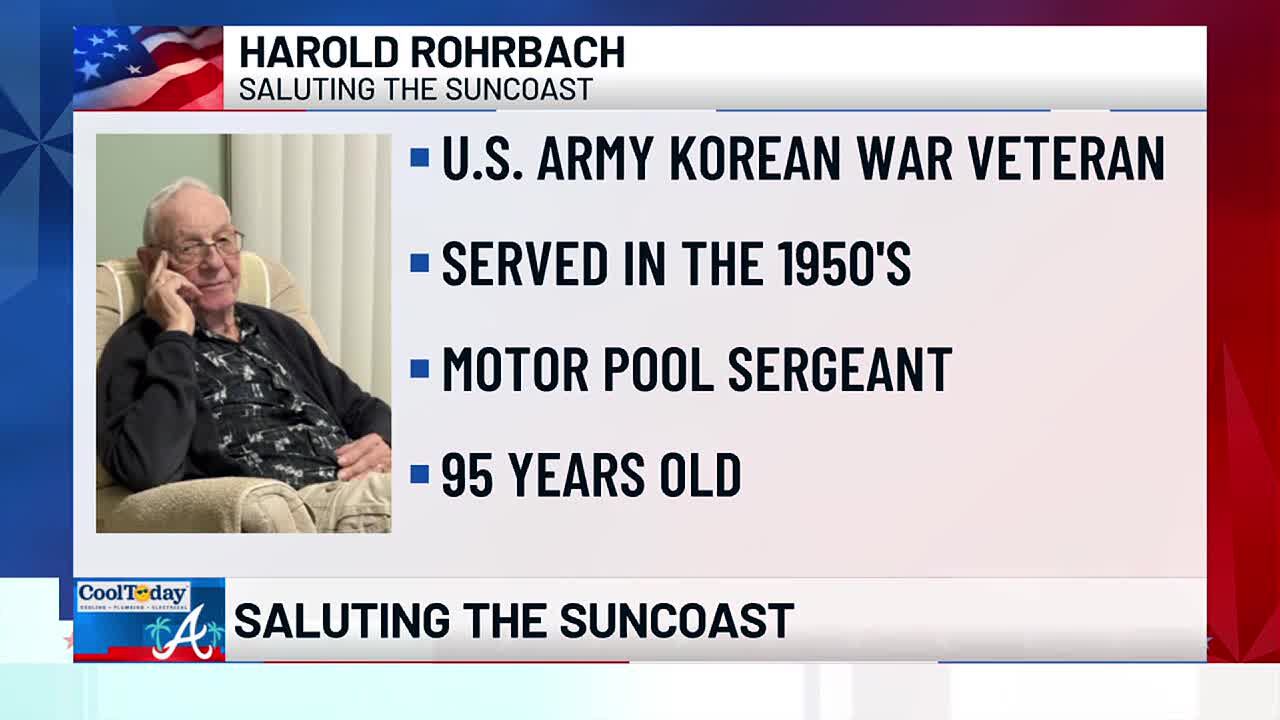 Saluting the Suncoast: U.S. Army veteran Harold Rohrbach
