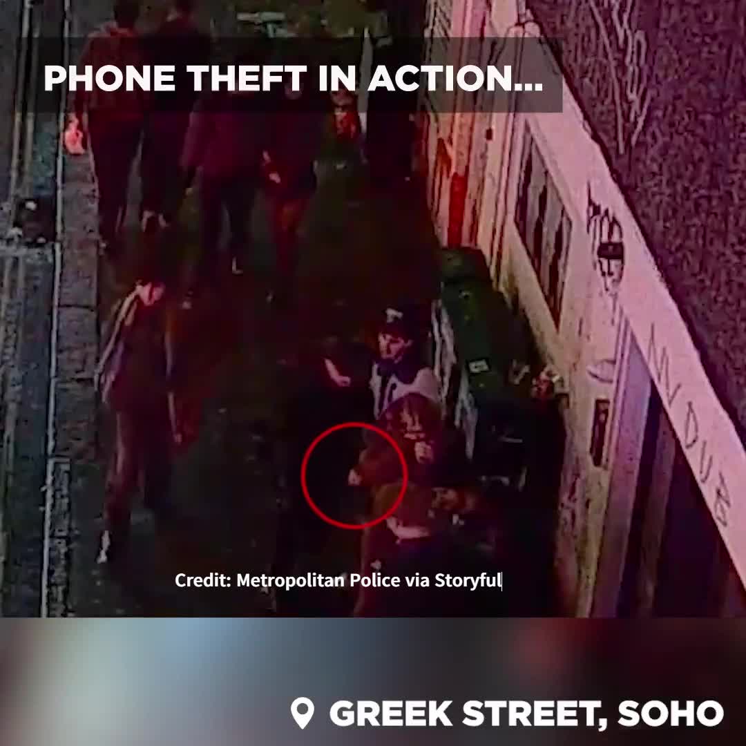 WATCH IT: 'Instant karma' for 2 phone thieves [Credit: Metropolitan ...