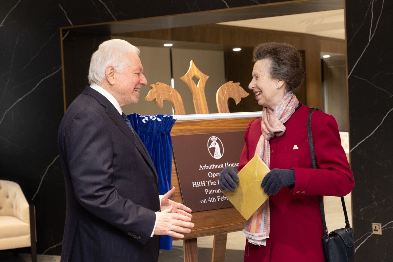 Arbuthnot Latham opens office with HRH Princess Royal