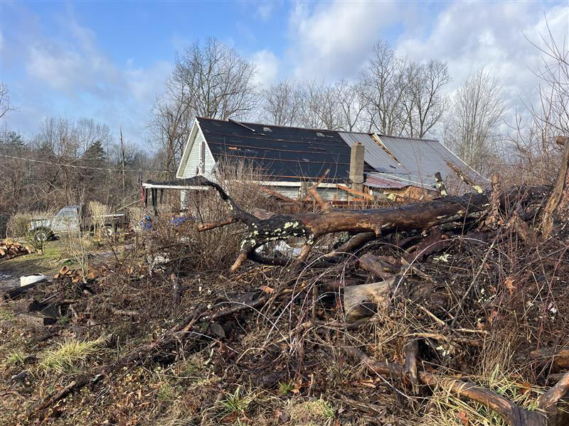 NWS preliminarily confirms damage in Ky. county was from tornado NWS preliminarily confirms damage in Ky. county was from tornado
