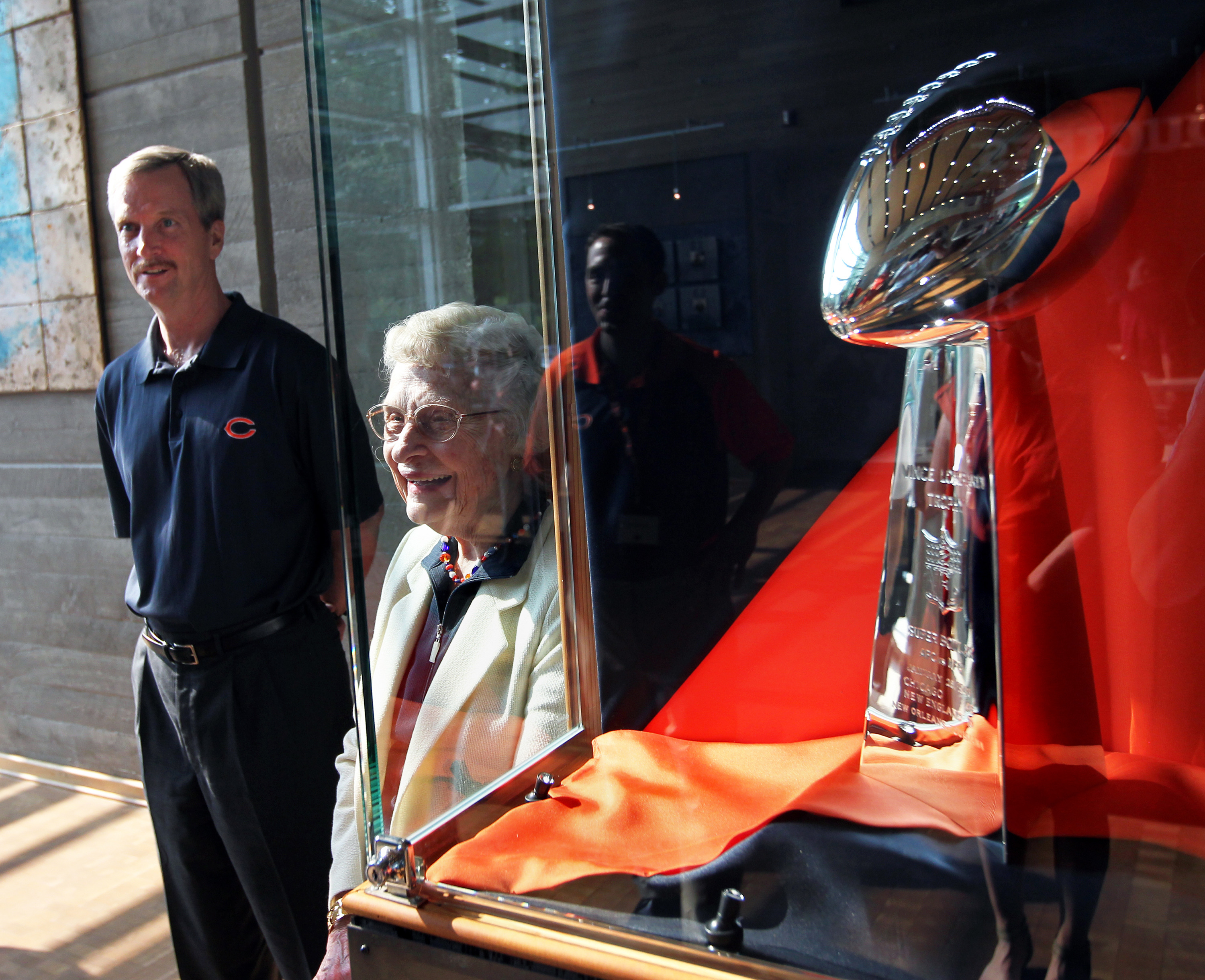 Virginia McCaskey, the principal owner of the Chicago Bears and George ...