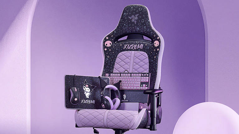 The Razer | Kuromi Collection Sets is Now on Sale With Gaming Chair ...