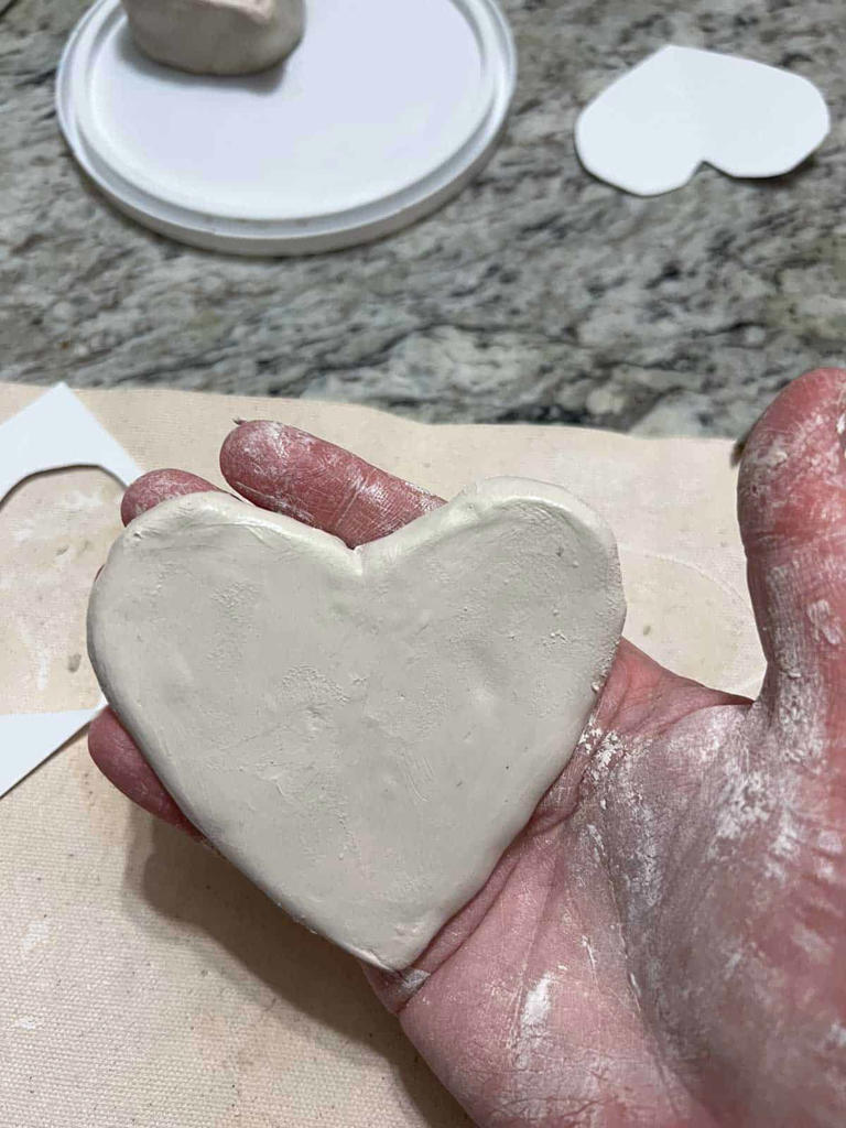 How To Make An Easy DIY Clay Heart Trinket Dish