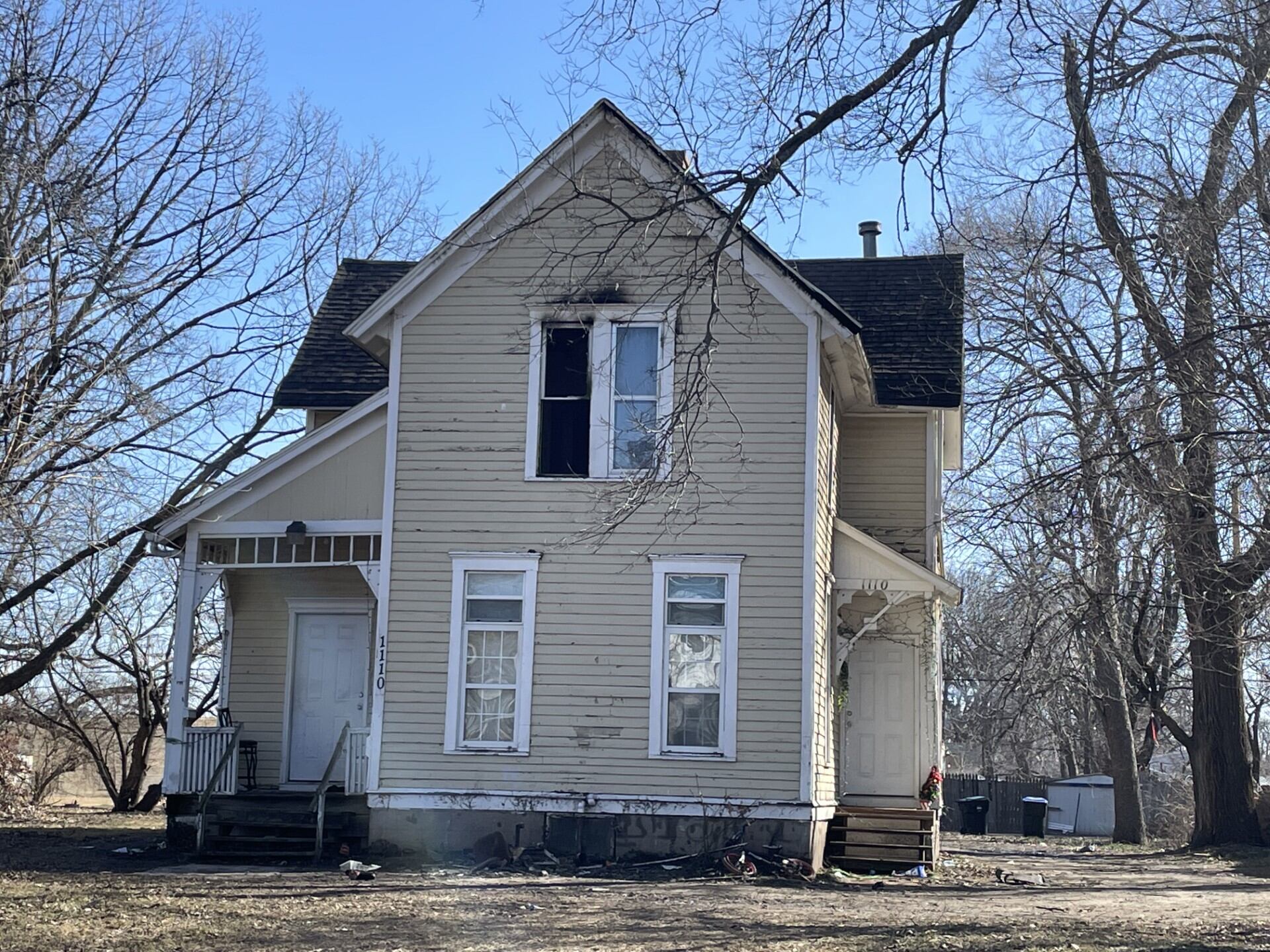 $30k sustained in a NE Topeka house fire