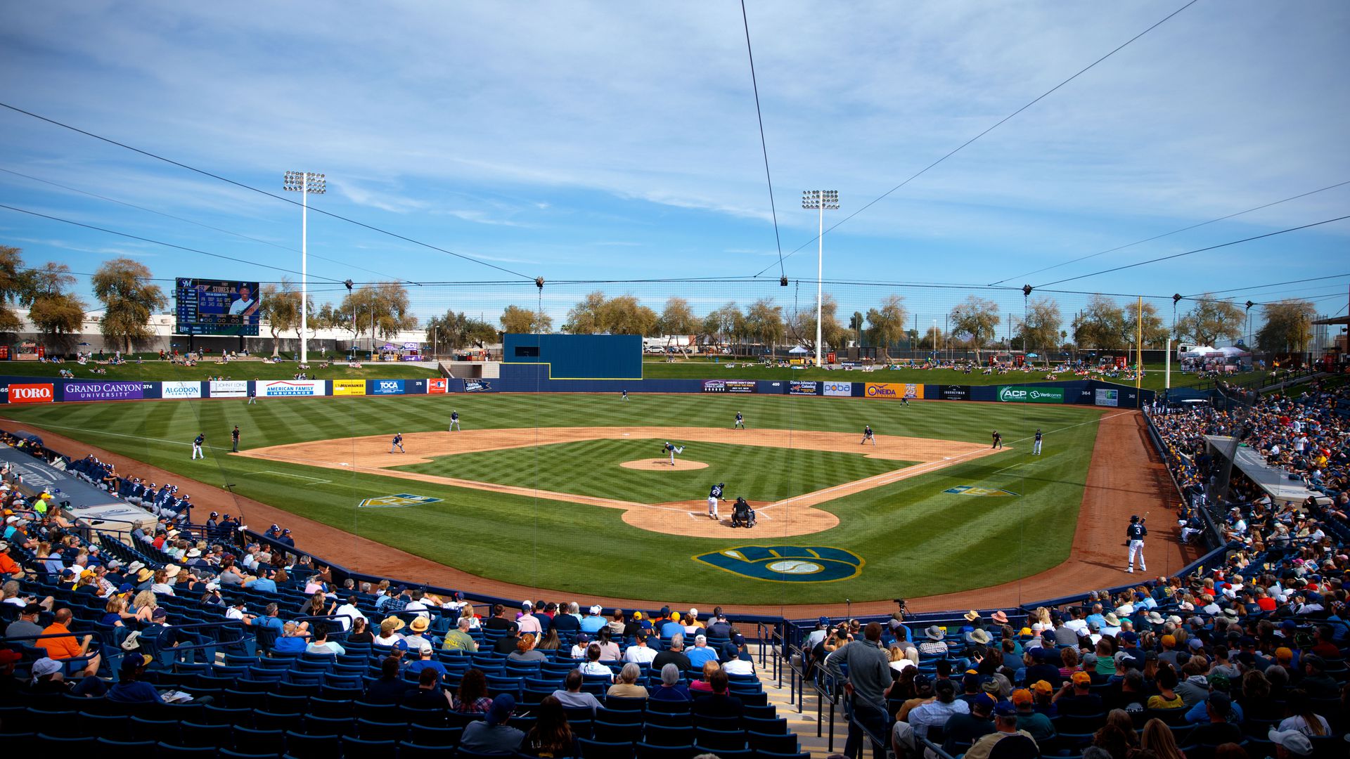 Brewers release spring training broadcast schedule