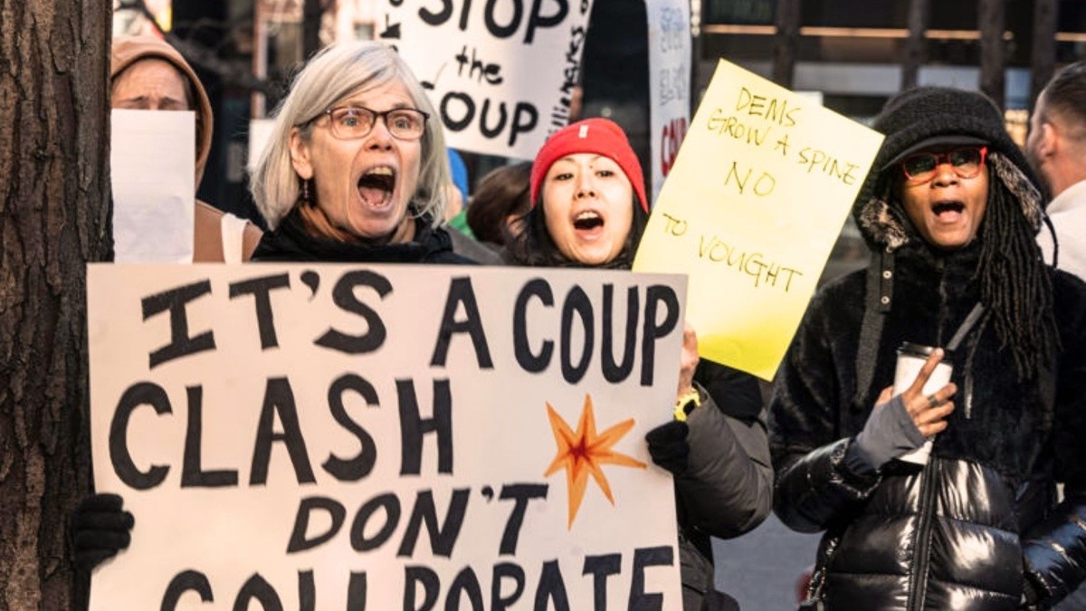 Protests Against Trump and Musk Spread Across the U.S. in Response to ...